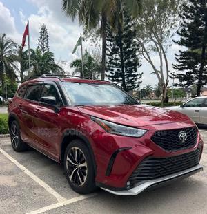 Toyota Highlander XSE 2022 Red in Ikeja - Cars, Engr Moses Okojie | Jiji.ng