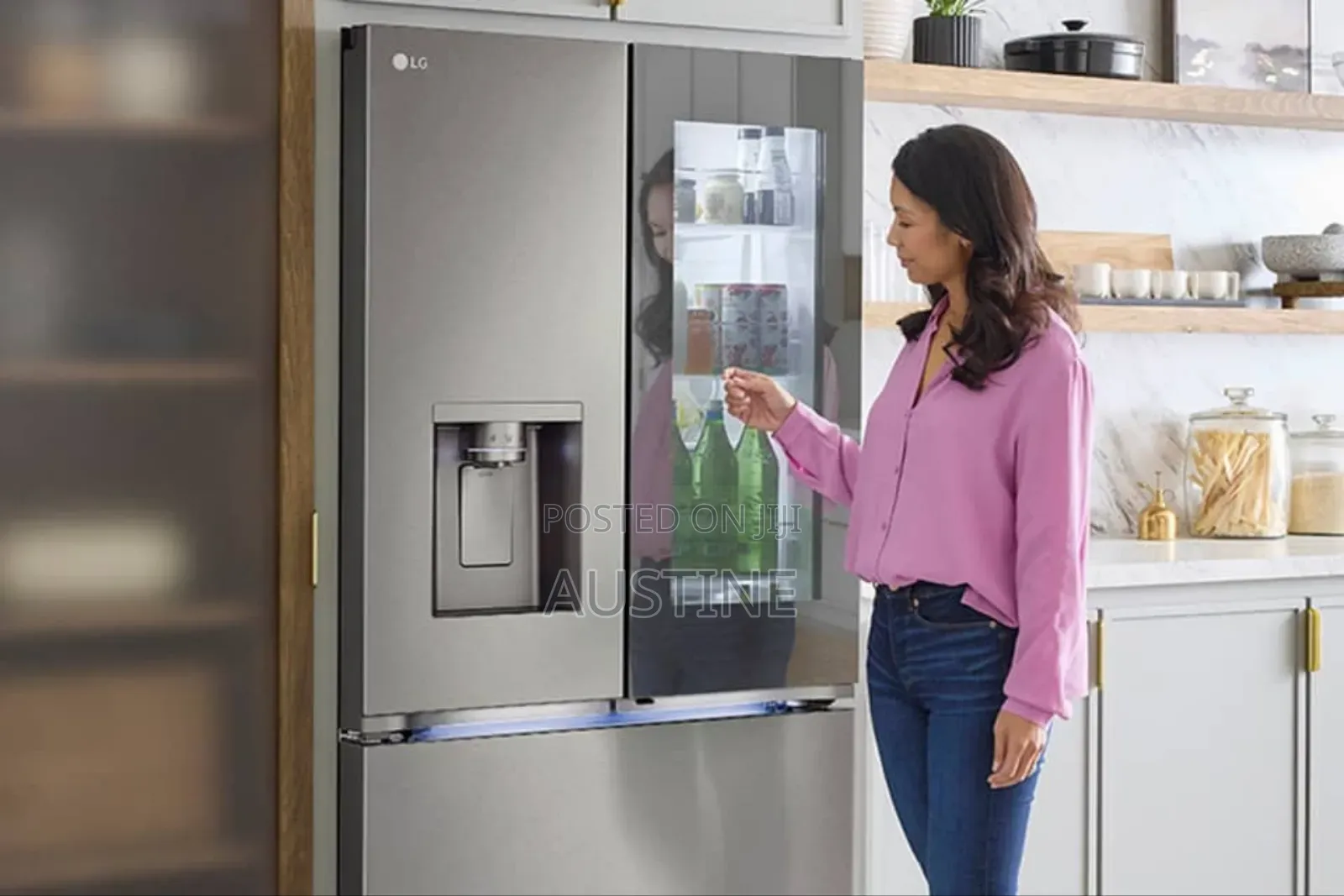 Brand New Lg Side-Side Nok-Nok Fridge>Inverta>647l>Ice Maker>Dispenser ...