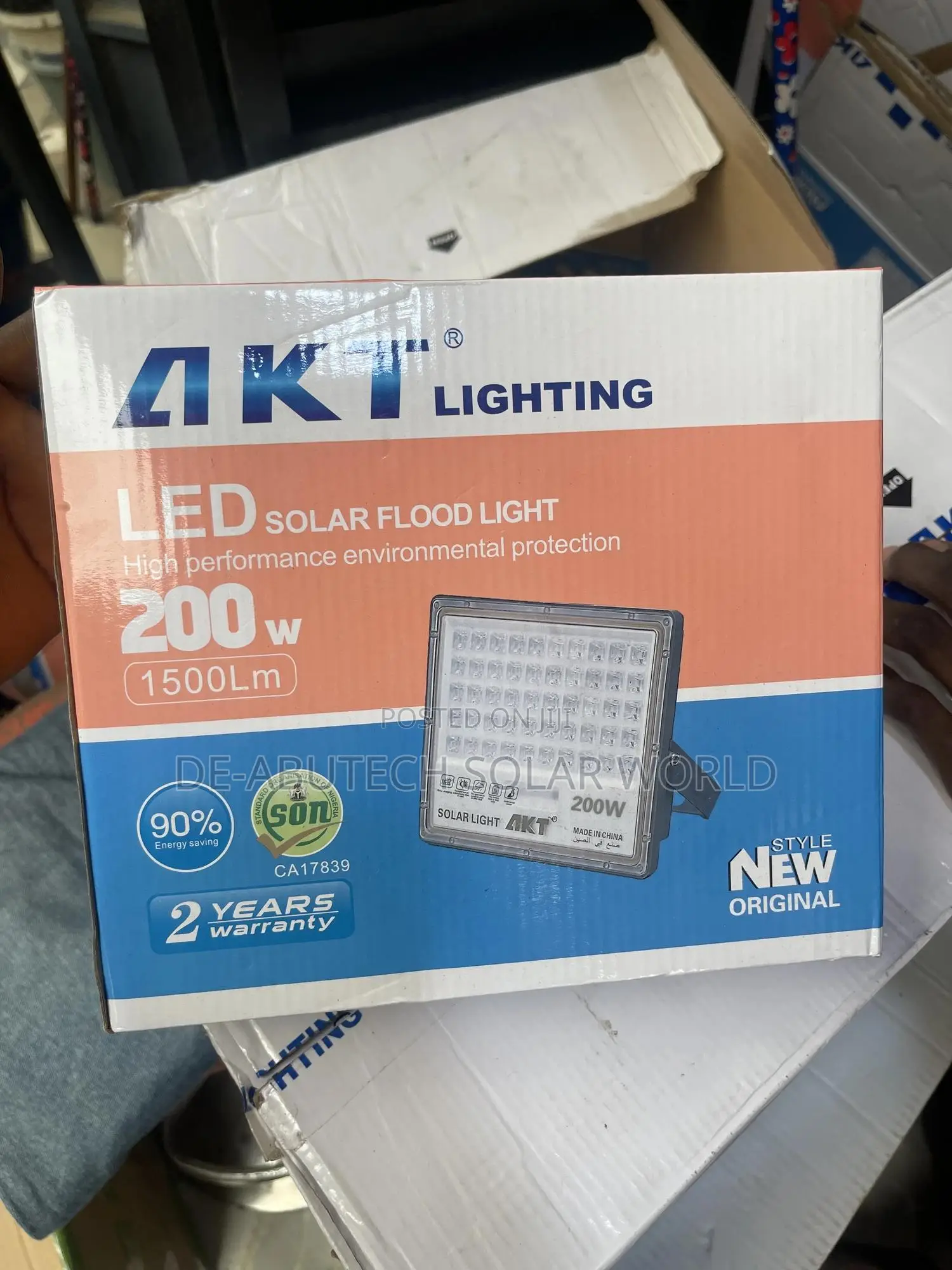 Akt 200 Watts Solar Flood Lights in Ojo - Lighting, De Abutech Solar ...