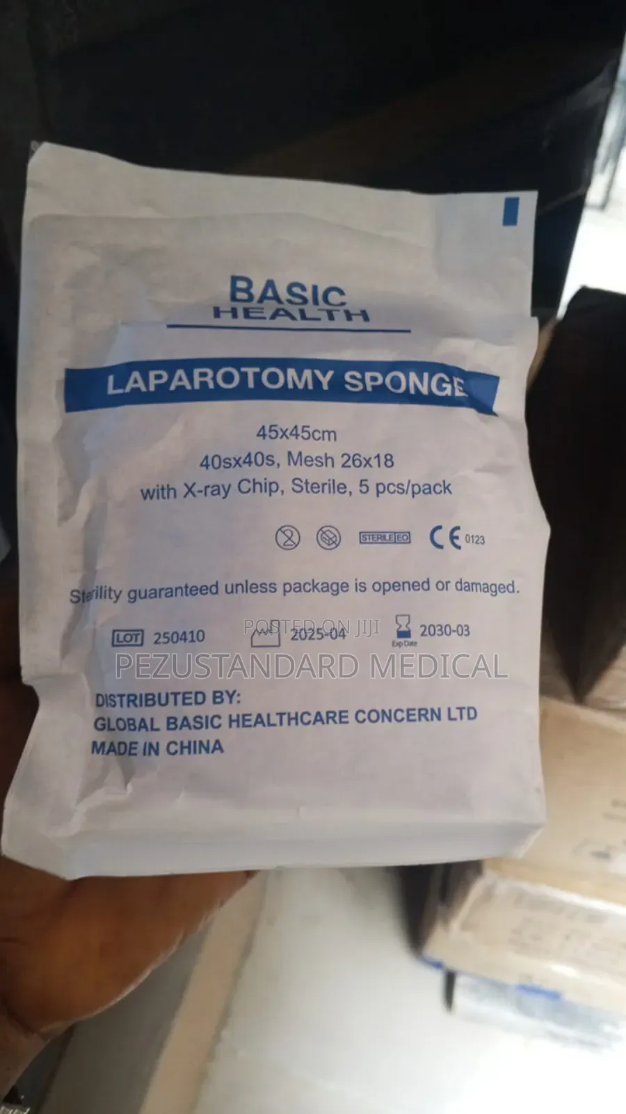 Laparotomy Sponges for sale - PEZUSTANDARD MEDICAL Price: ₦ 4,000 on ...