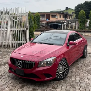 Mercedes-Benz CLA-Class CLA 250 Sedan 2015 Red in Ikeja - Cars, Light ...