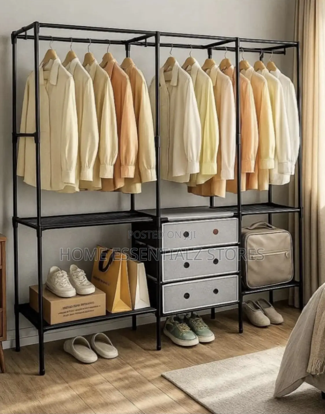 3 - Partitioned Naked Wardrobe Clothes Hanger in Lagos Island (Eko ...