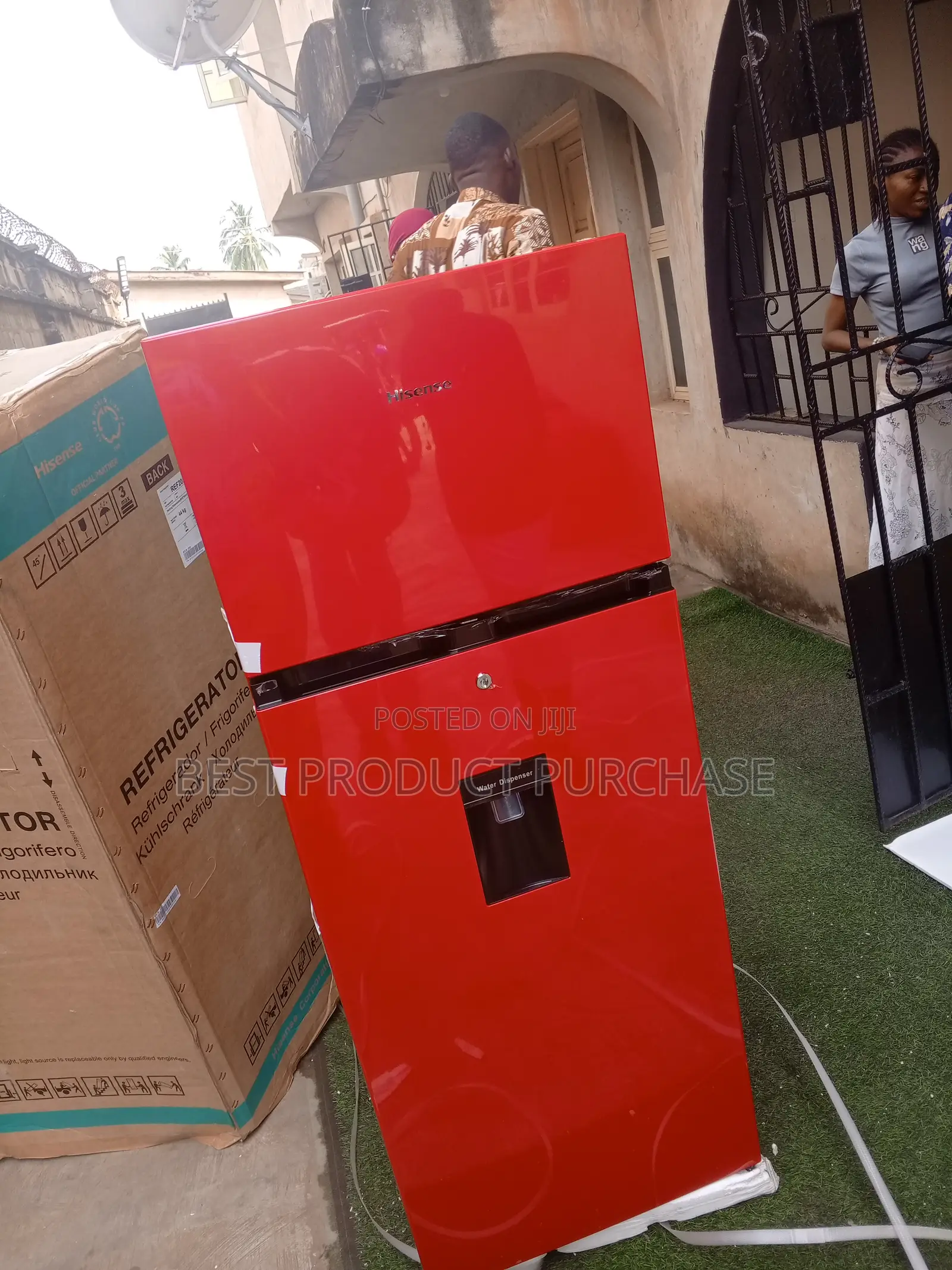 Hisense 204l Double Door Refrigerator Ref-205drb (Red) – Sealed in ...