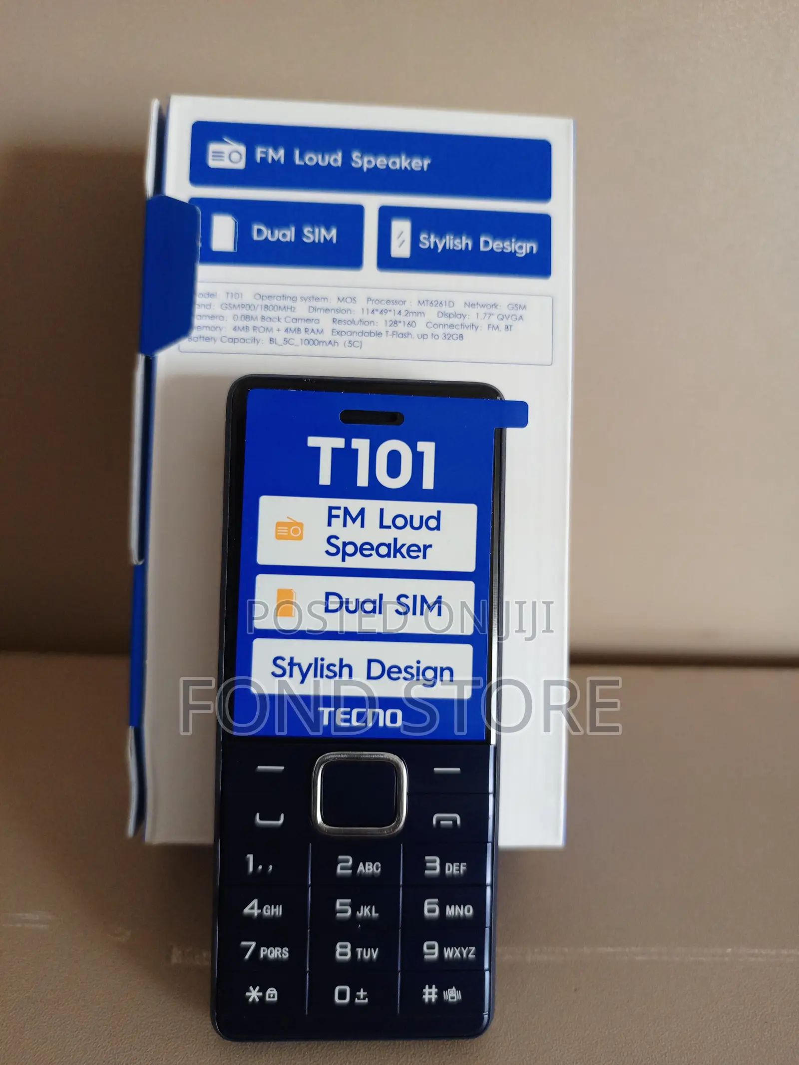 New Tecno T101 Green in Nsukka - Mobile Phones, Fond Store | Jiji.ng