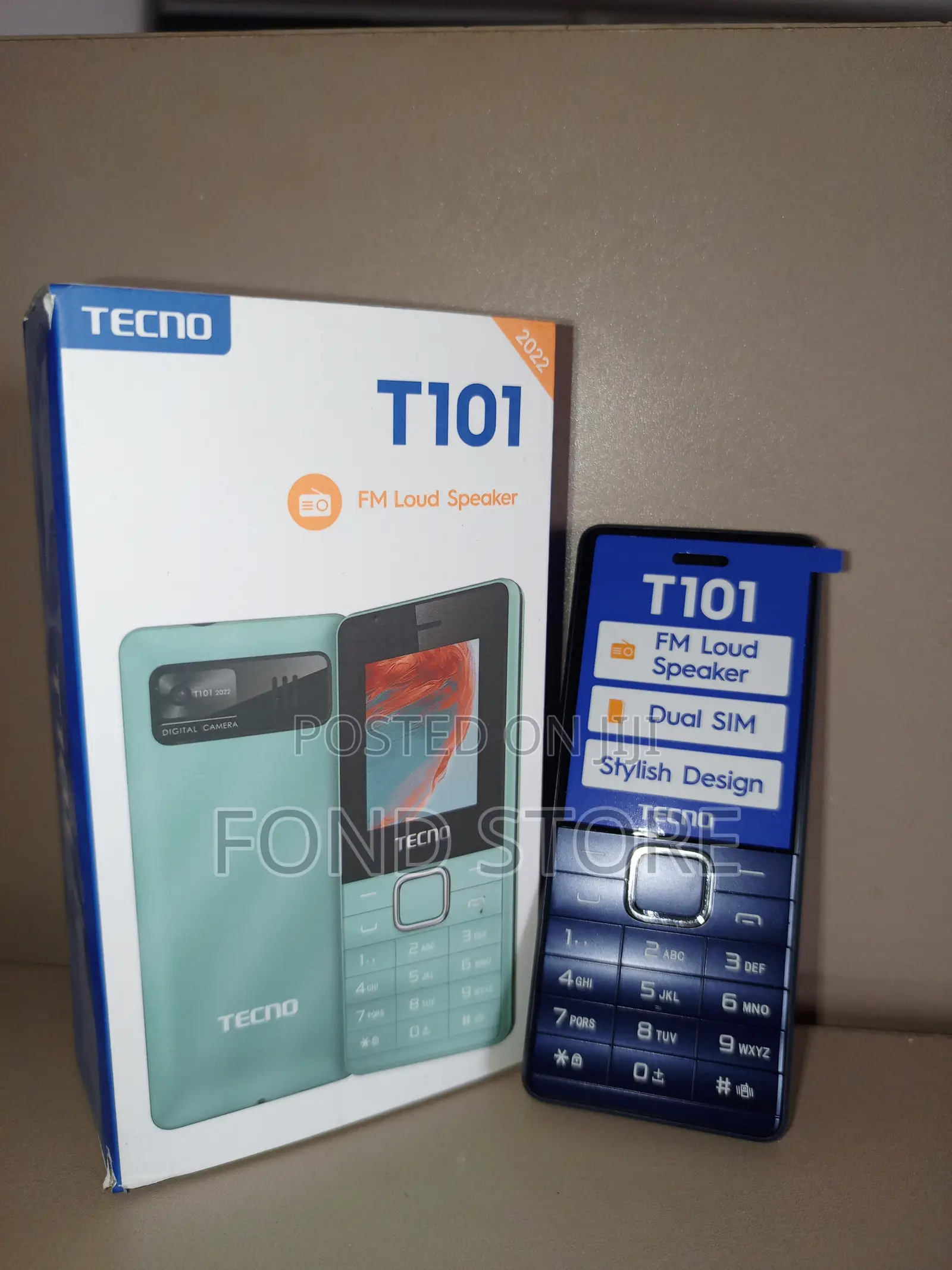 New Tecno T101 Green in Nsukka - Mobile Phones, Fond Store | Jiji.ng