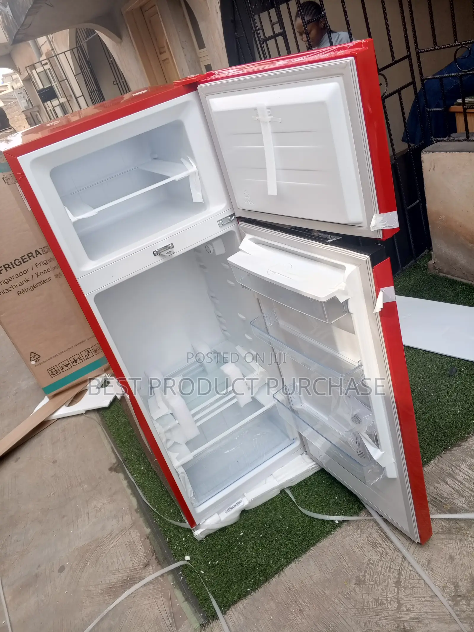Hisense 205drb 204l Red Refrigerator + Water Dispenser – Factory New in ...