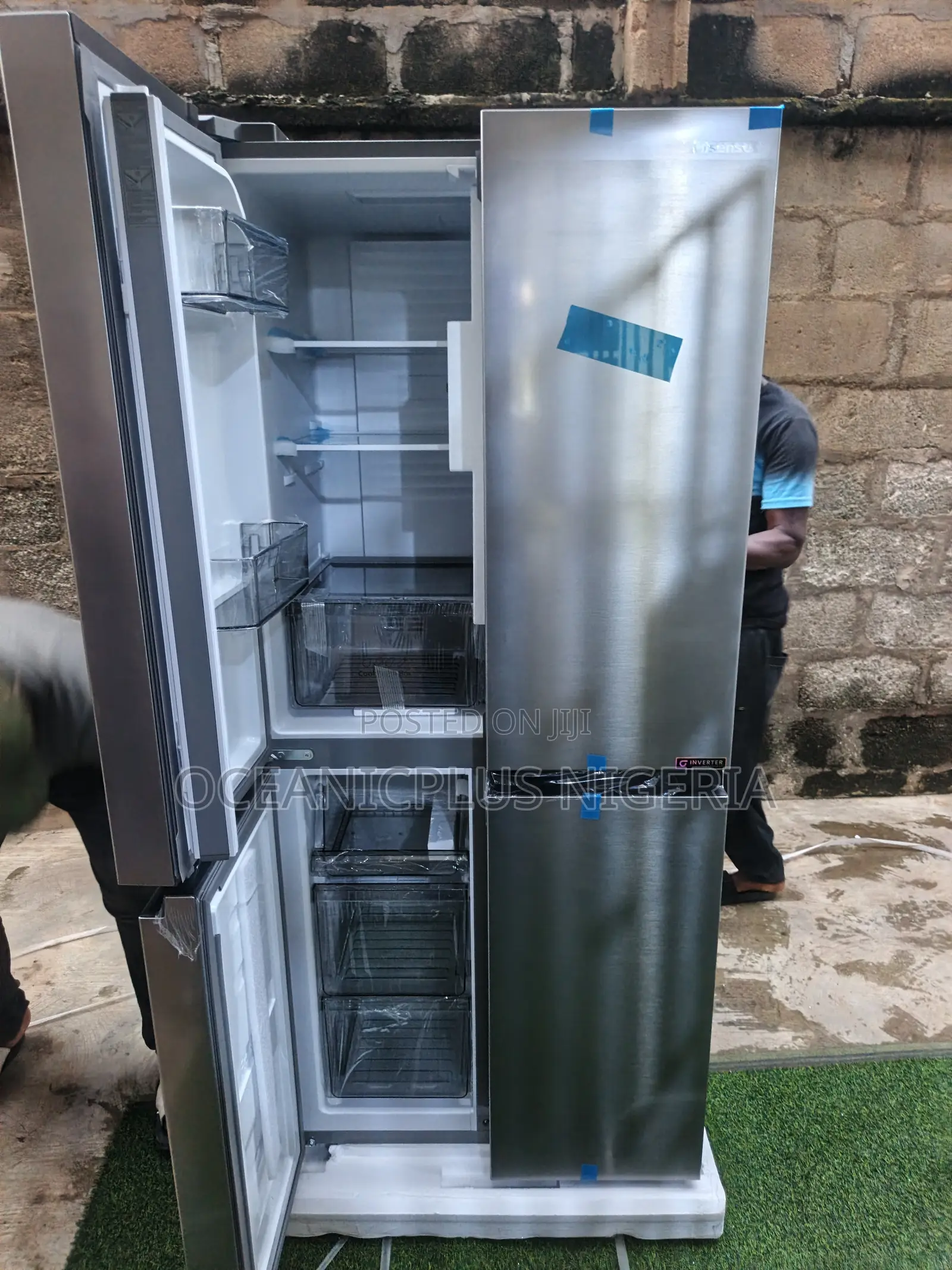 Hisense 392l > Ref-54ws Family-Size Four Door Cooling Refrigerator in ...