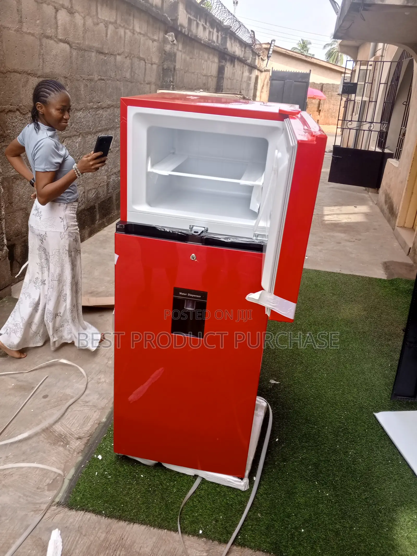 Hisense 204l No Frost Refrigerator Ref-205drb Ruby Red – New for sale ...
