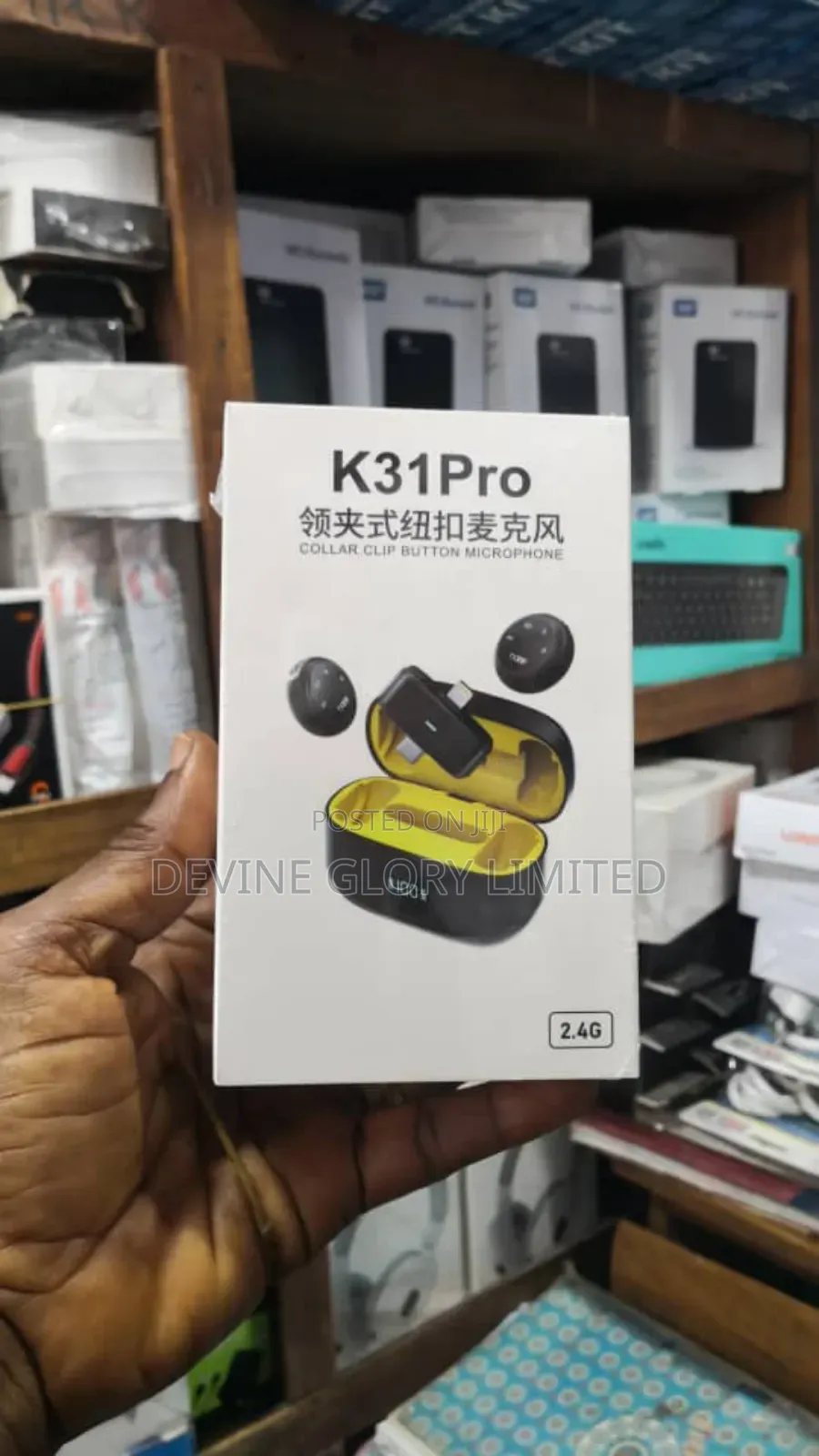 Pro 2.4g Wireless Collar Clip Microphone With Charging Case in Lagos ...