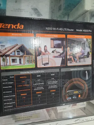 Tenda N300 4g Lte Wi-Fi Router in Ikeja - Networking Products, Odd Ones ...