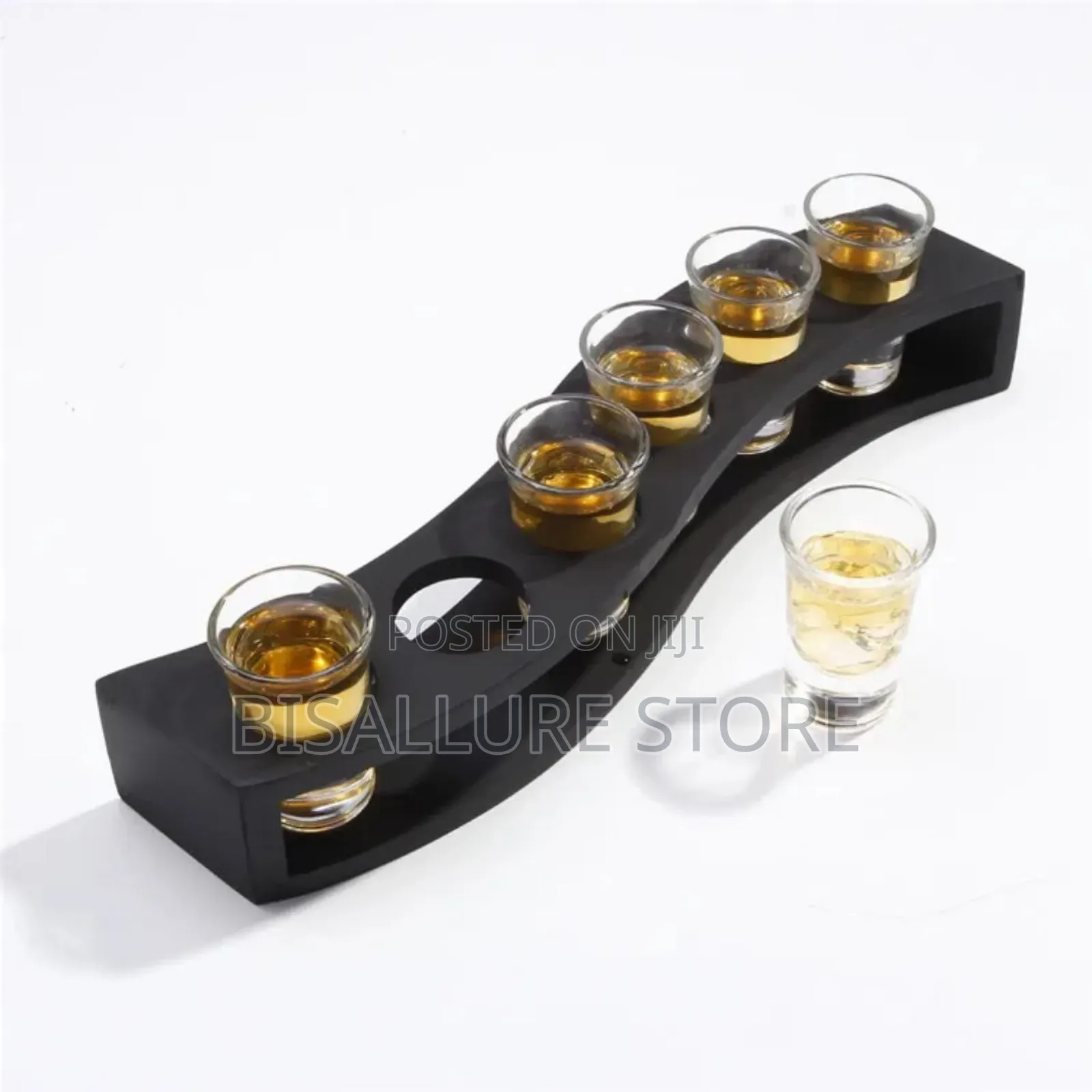 6 Holes Wooden Black Tequila Rack in Lagos Island (Eko) - Kitchenware ...