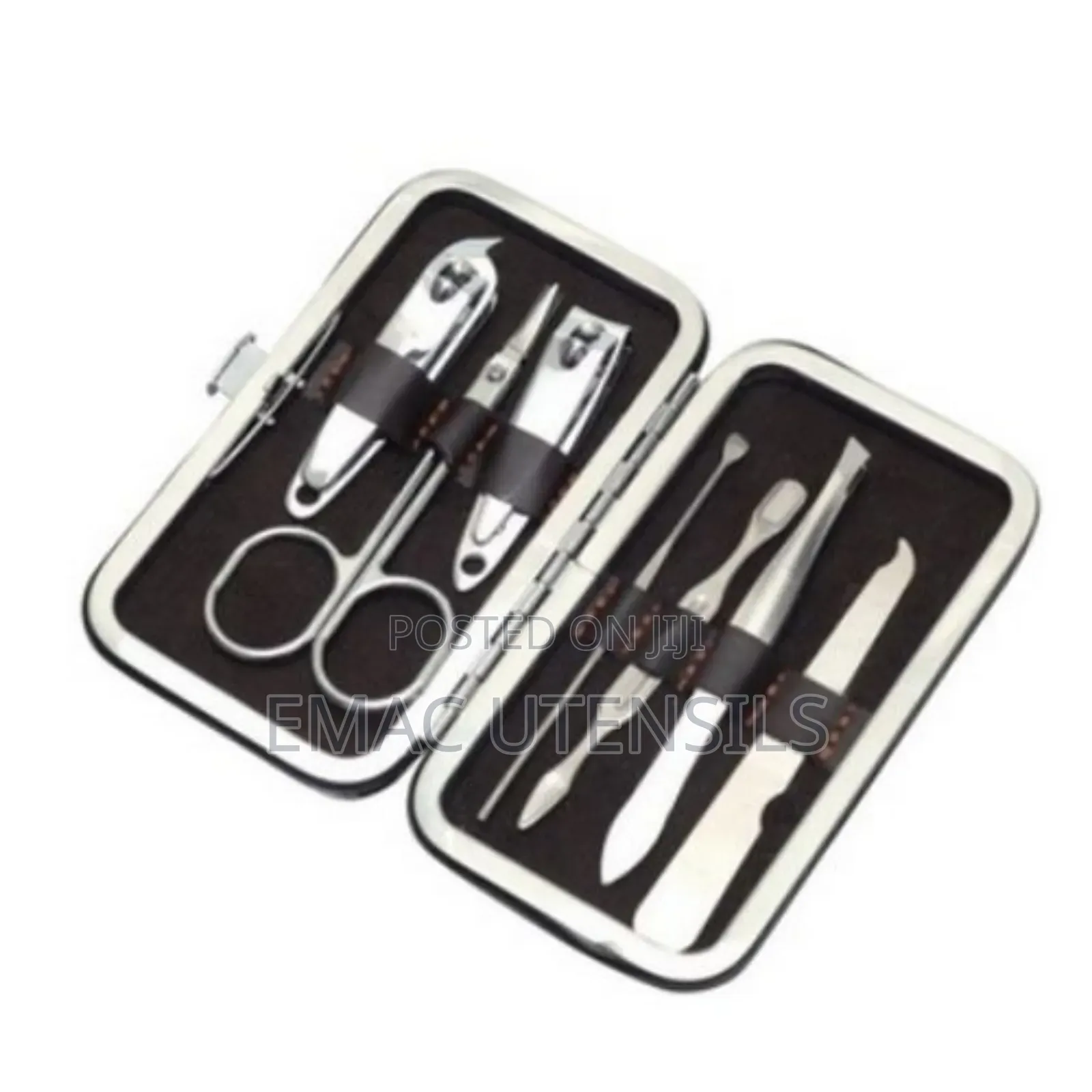 7 in 1 Stainless Steel Manicure /Pedicure Set Nail Cutter/Clipper in ...