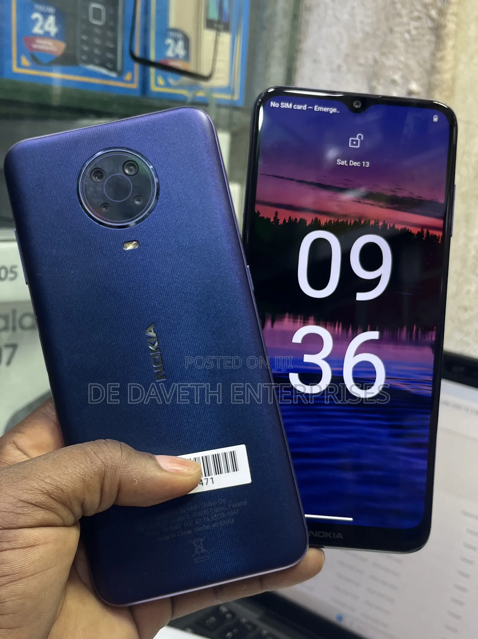 Nokia G20 64 GB Blue in Ikeja - Mobile Phones, De Daveth Enterprise ...
