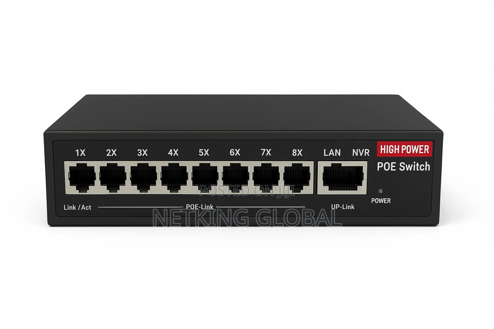 Smart Poe Switch – High Power (8-Port + Uplink) in Utako - Security ...