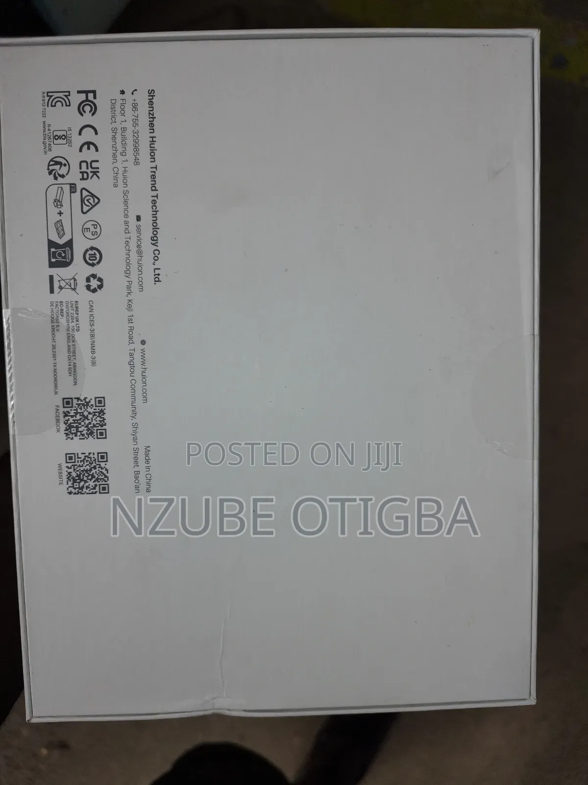 Huion Inspiroy H430p Graphics Tab for sale - Nzube Otigba Price: ₦ ...