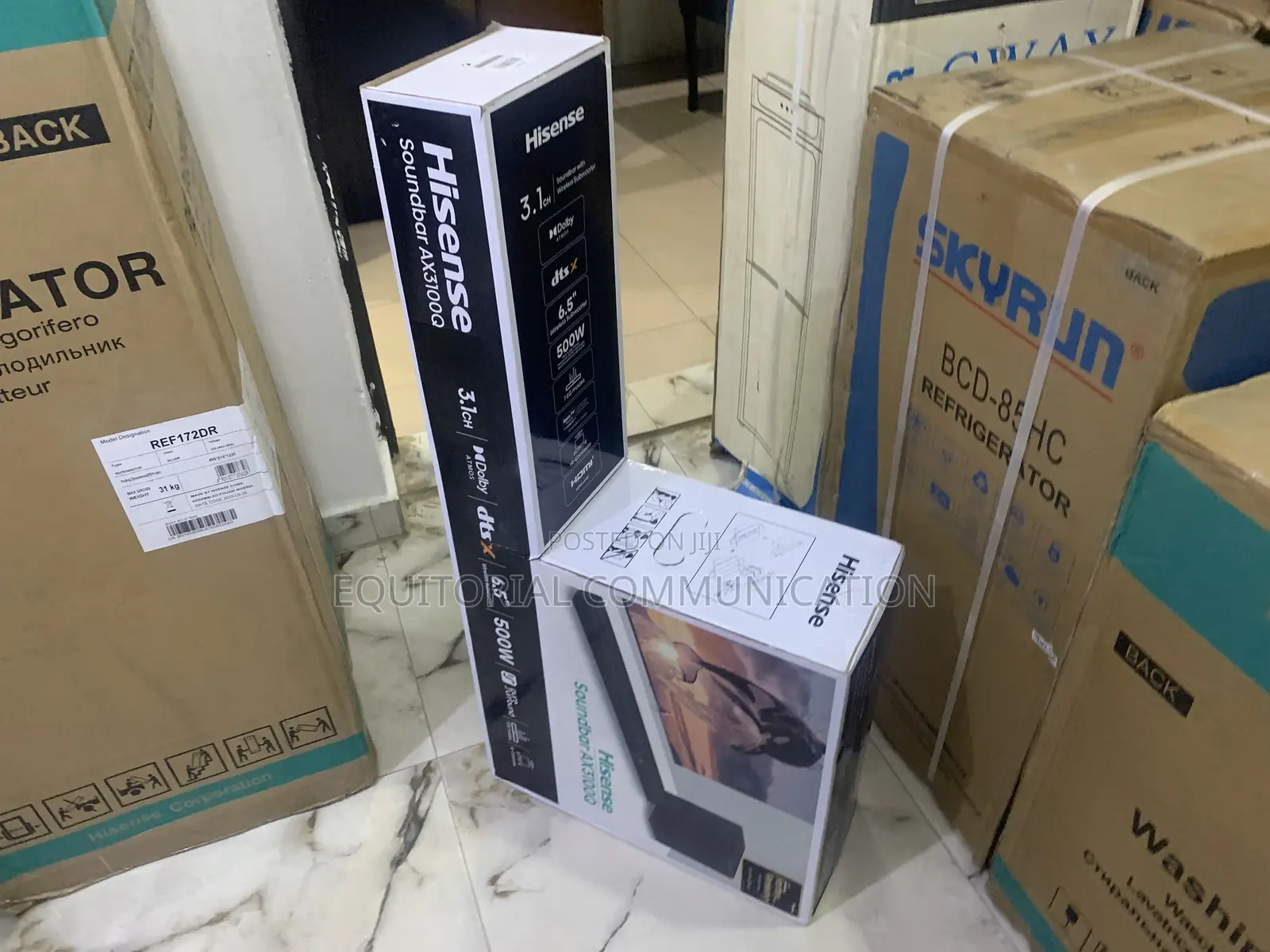 Hisense 500w Soundbar Ax3100q With Powerful Bass Response in Yaba ...