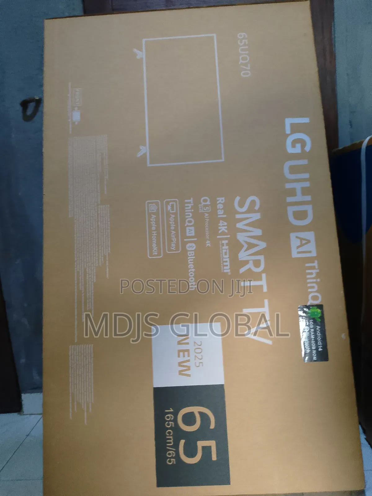 Lg 65 Inch Smart Tv With Built in Wifi Bluetooth-65uq70 in Surulere ...