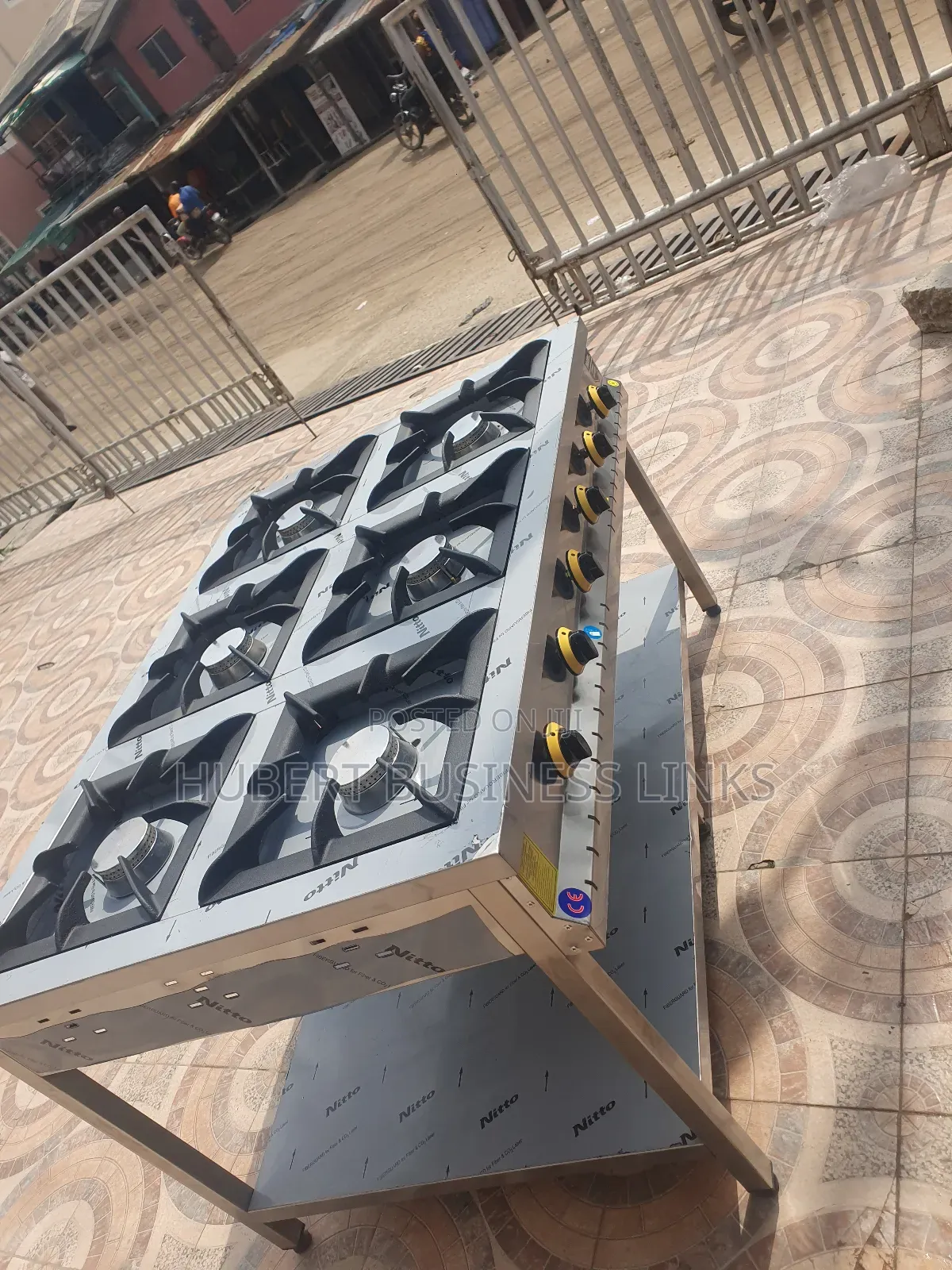 Gas Cooker 6burner Without Oven for sale - Hubert business links Price ...