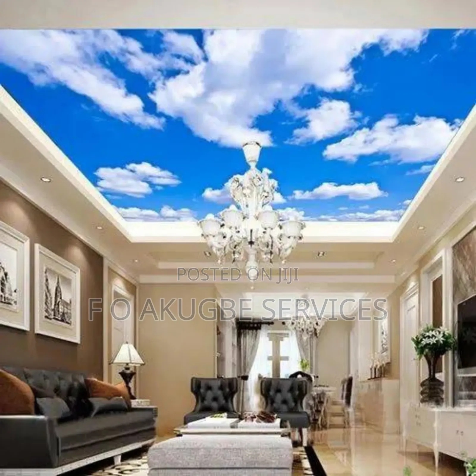 3d Epoxy Ceiling Design in Ikoyi - Building & Trade Services, F O ...