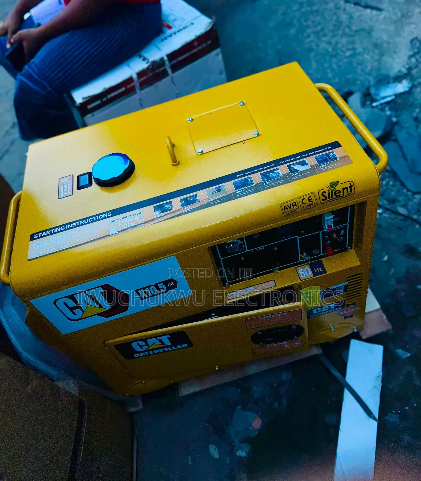 Brand New 10kva Cat Generator for sale - IWUCHUKWU ELECTRONICS VENTURE ...