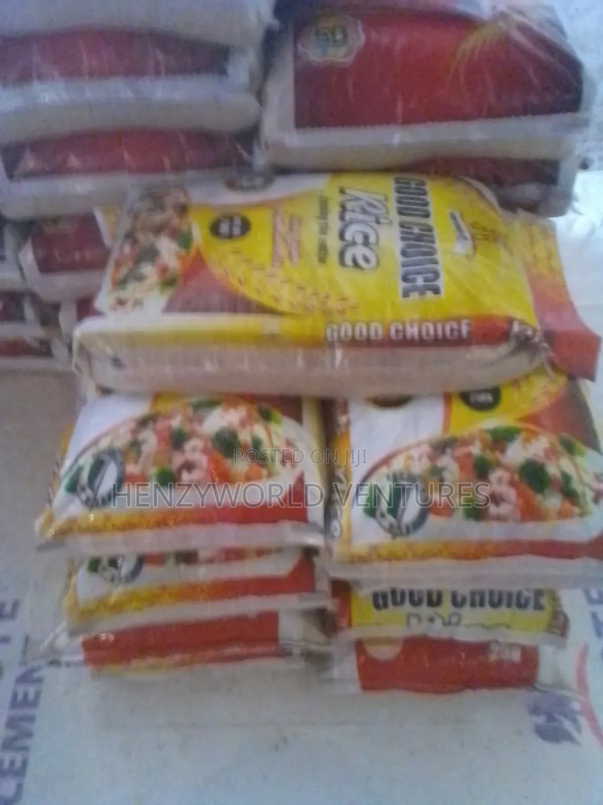 50kg Bag of Rice for sale - Henzyworld Ventures Price: ₦ 65,000 on Jiji ...