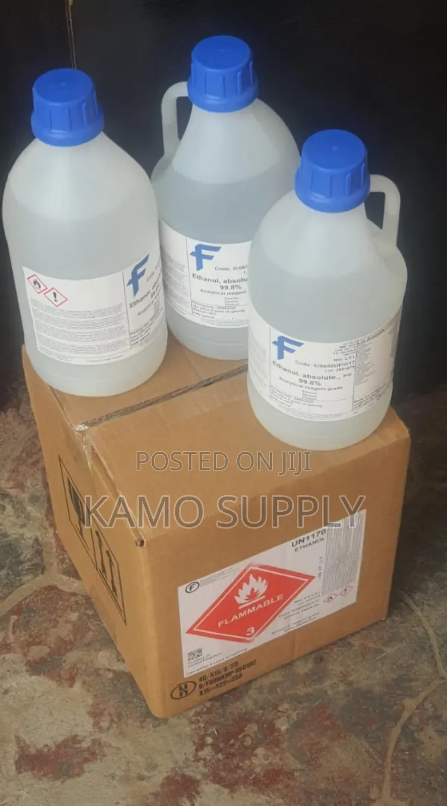 Ethanol Absolute 99.8+%, Certified Ar for Analysis 2.5ltrs Fisher U.K ...