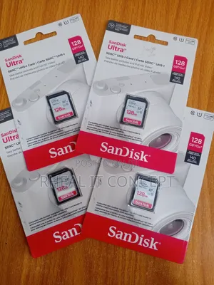 Sandisk Memory Card Sd for Digital Camera 128gb in Ikeja - Computer ...