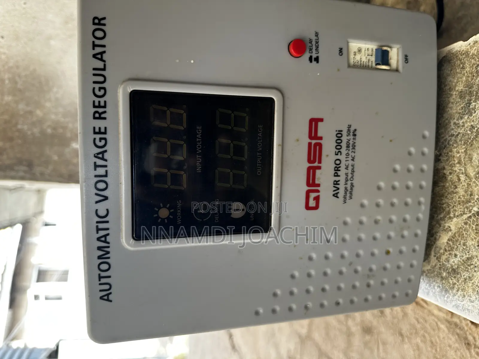 Qasa 5000w Digital Automatic Voltage Regulator/ Stabilizers in Enugu ...