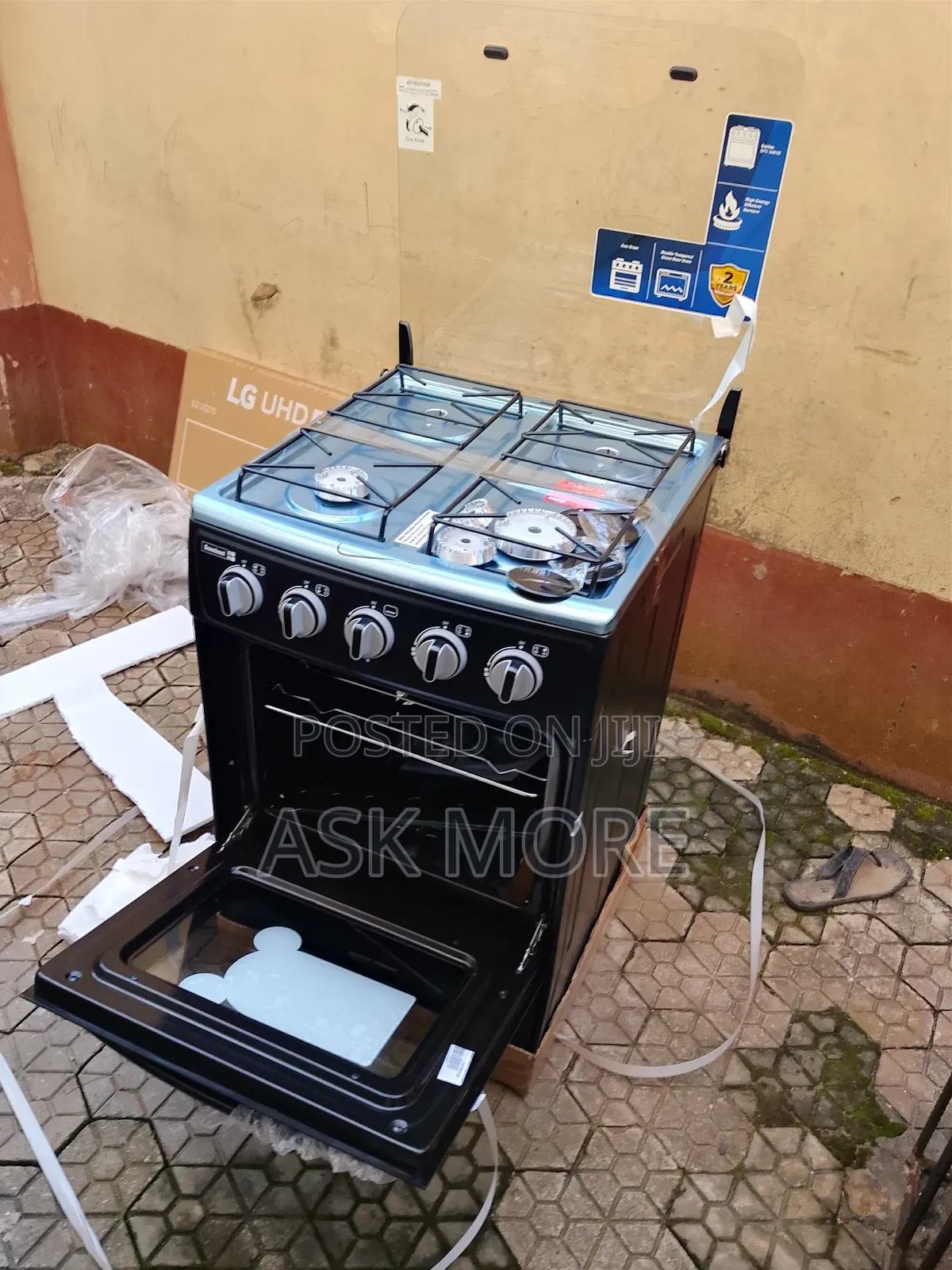 The New Scanfrost 4b Gas Cooker+ Warranty in Orile - Kitchen Appliances ...