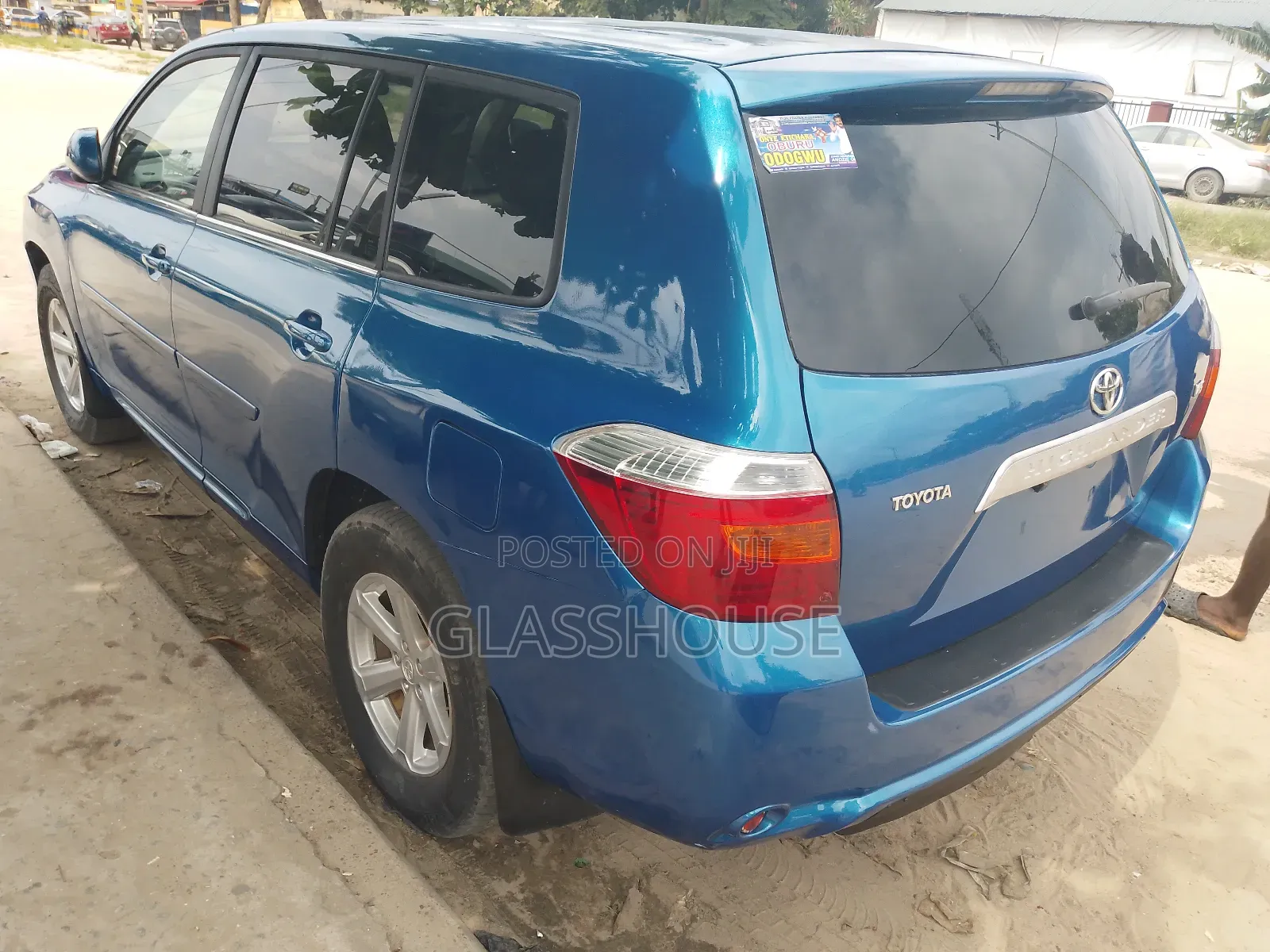 Toyota Highlander 2009 Blue in Amuwo-Odofin - Cars, Glass House | Jiji.ng