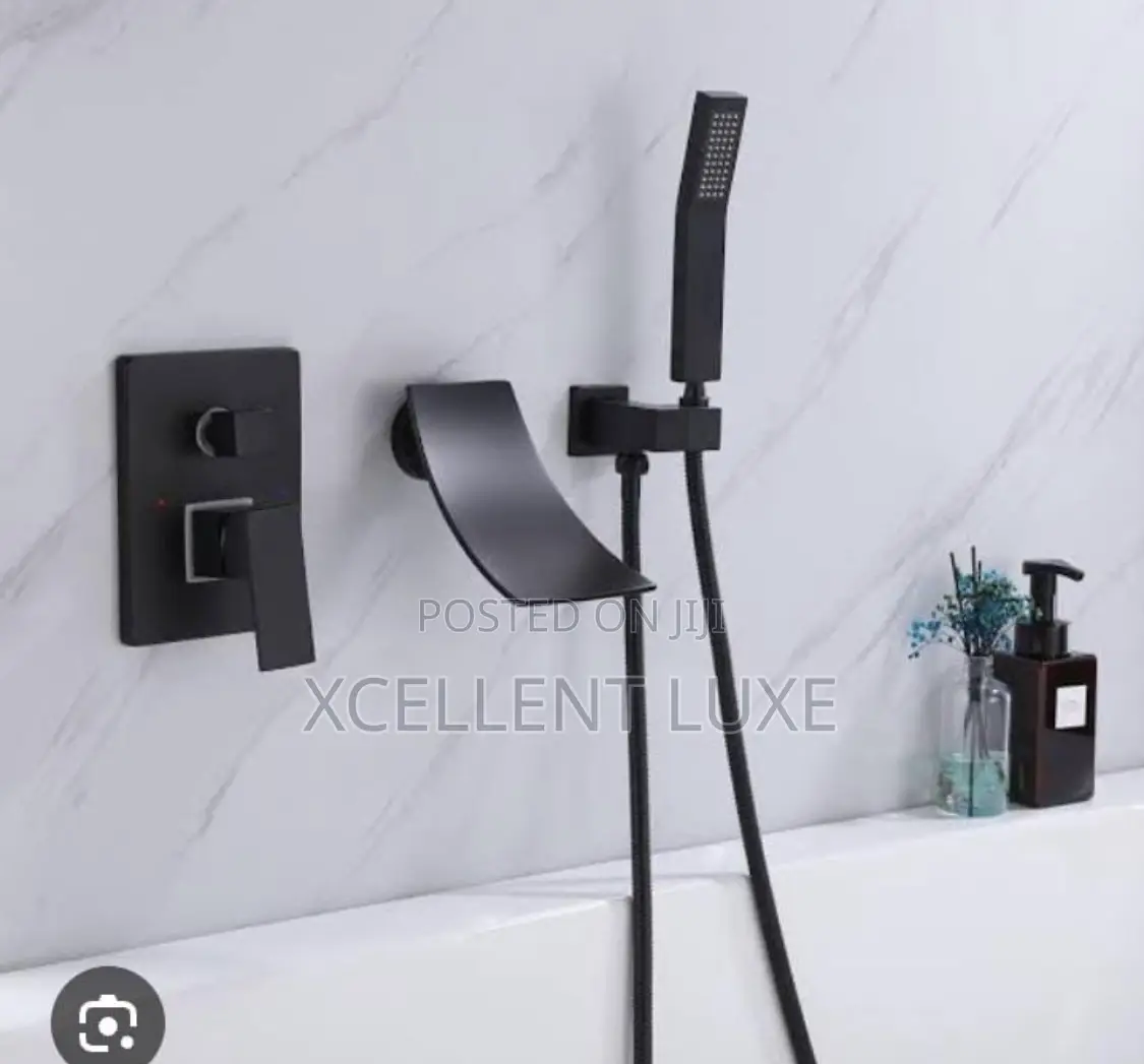 Conduit Bath Mixer Tap And Movable Hand Shower Brass Engine in Orile ...