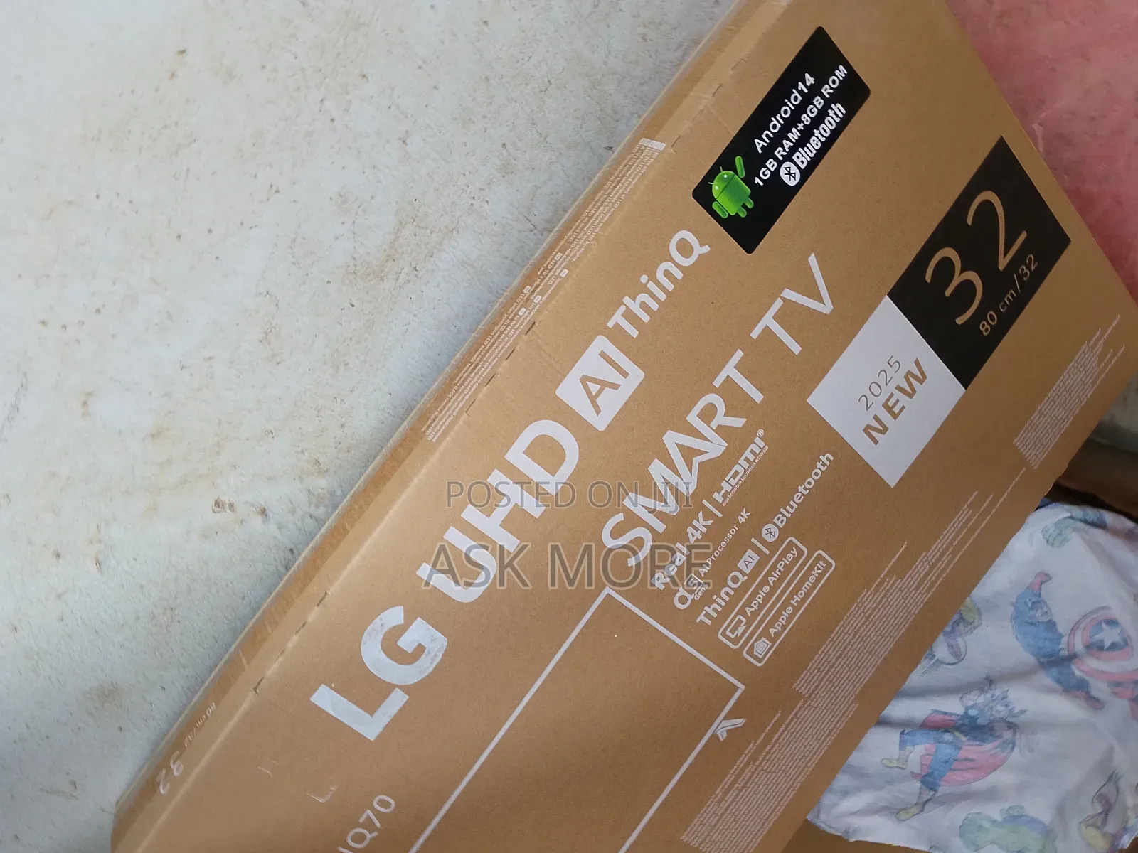 Durable Wall Mounted Lg 32inch Miracast Smart Tv in Epe - TV & Video ...