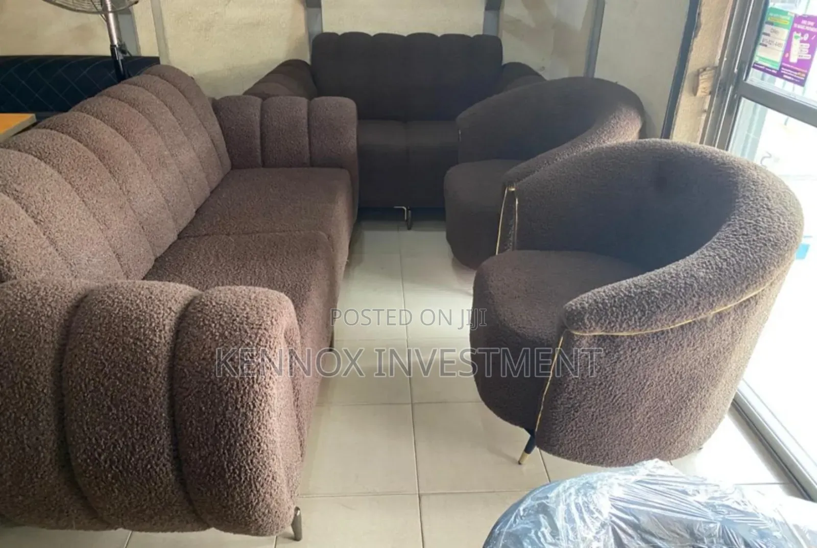 Complete Set of Local Fabric Sofa 7 Seaters in Apapa - Furniture ...
