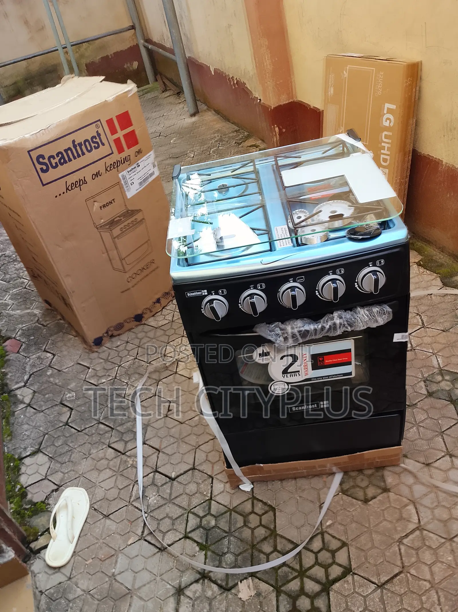 Scanfrost Sfc5401b Standing Gas Cooker 4 Burners for sale - Price: ₦ ...