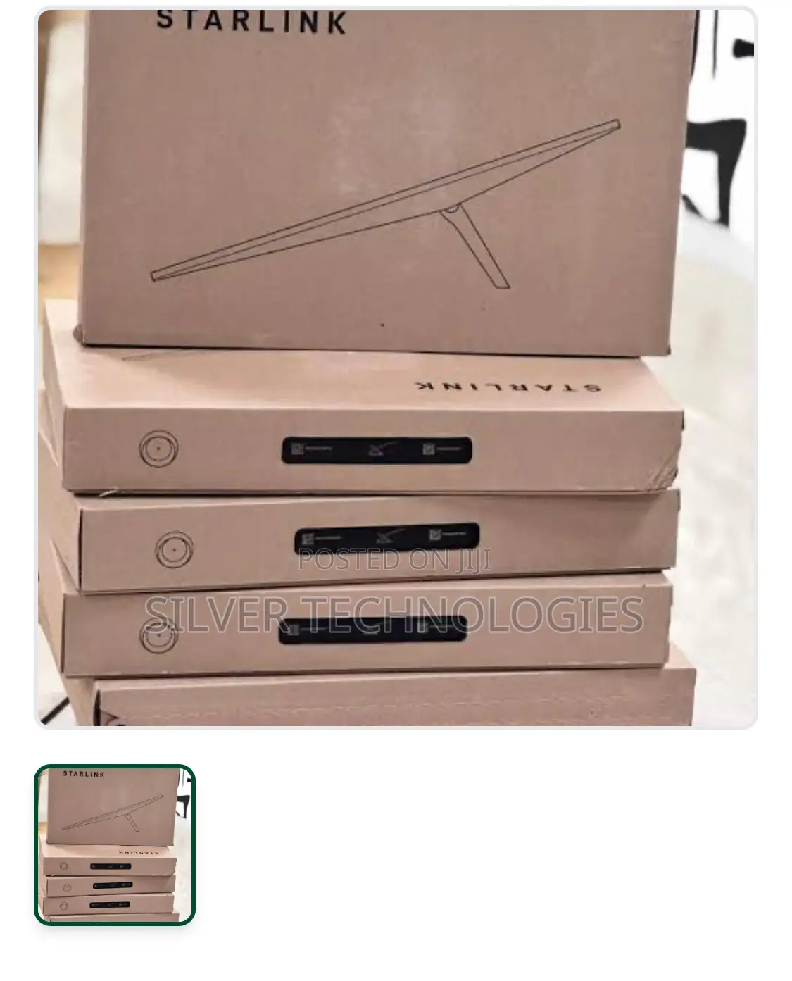 Starlink Standard Kit - Gen 3 for sale - Silver technologies Price: ₦ ...