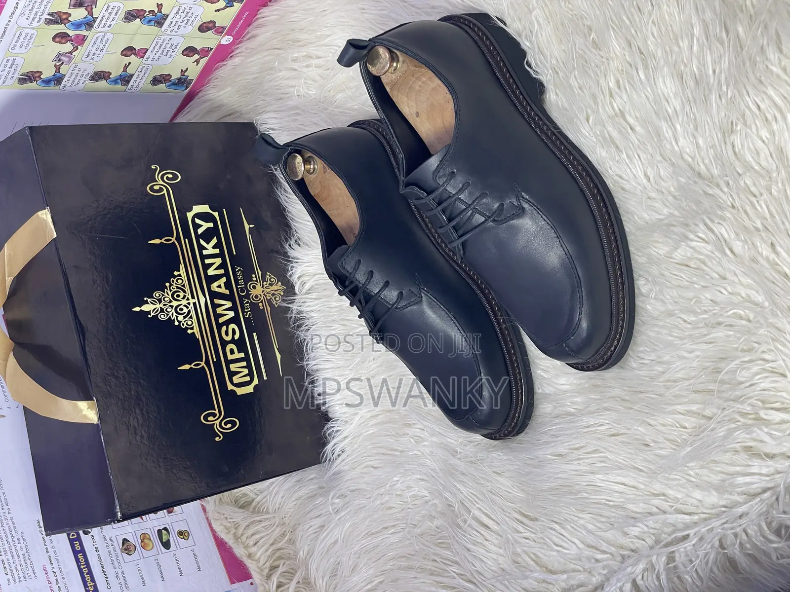 Black Handmade Derby Shoe in Ibadan - Shoes, Akintola Muhammed | Jiji.ng