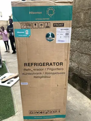 Hisense Ref 205 DRB Red 204l Fridge With Built-in Dispenser in Epe ...