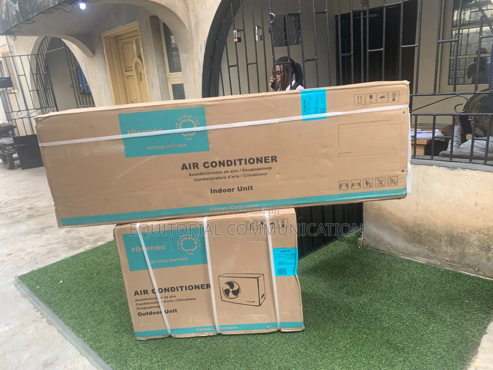 3 Tons Hisense Standing Af 30pe-Inv Intelligent Cooling Split Ac in ...