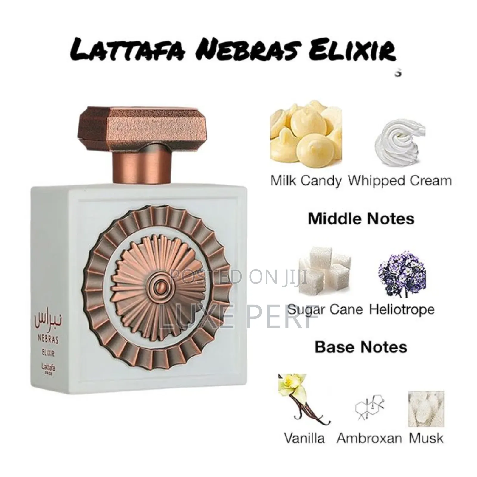 Nebras Elixir in Amuwo-Odofin - Fragrances, Luxeperf Global | Jiji.ng
