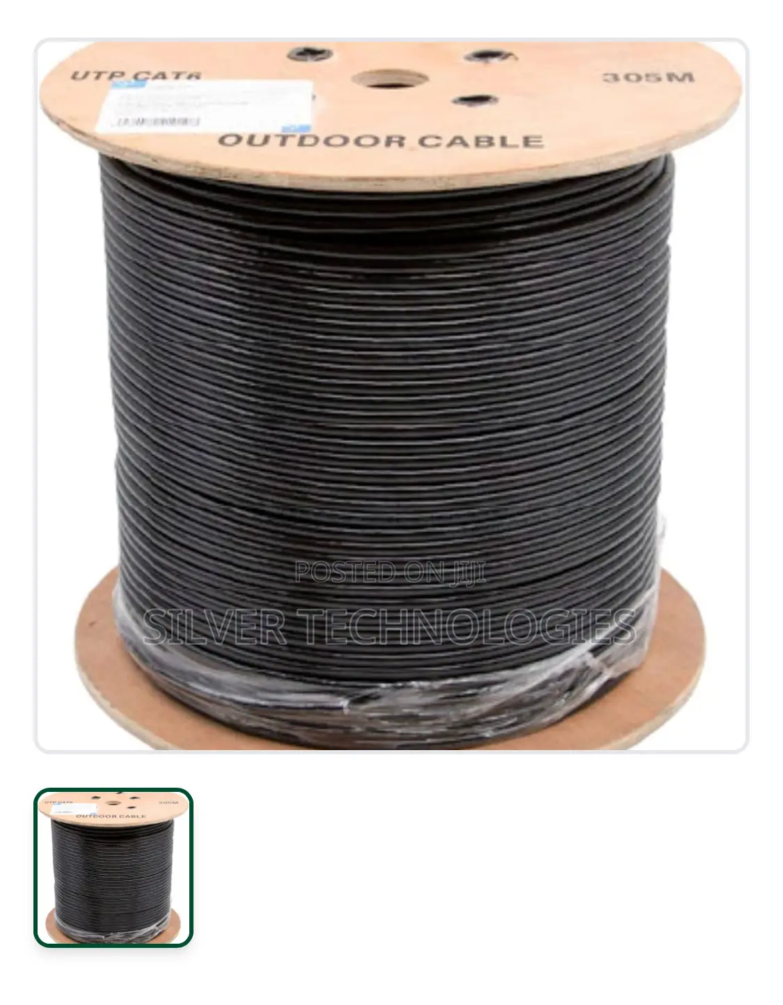 Commscope Cat 6 Utp 4 Pair Double Jacket Outdoor Cable -305 Meters Box in Ikeja - Networking ...