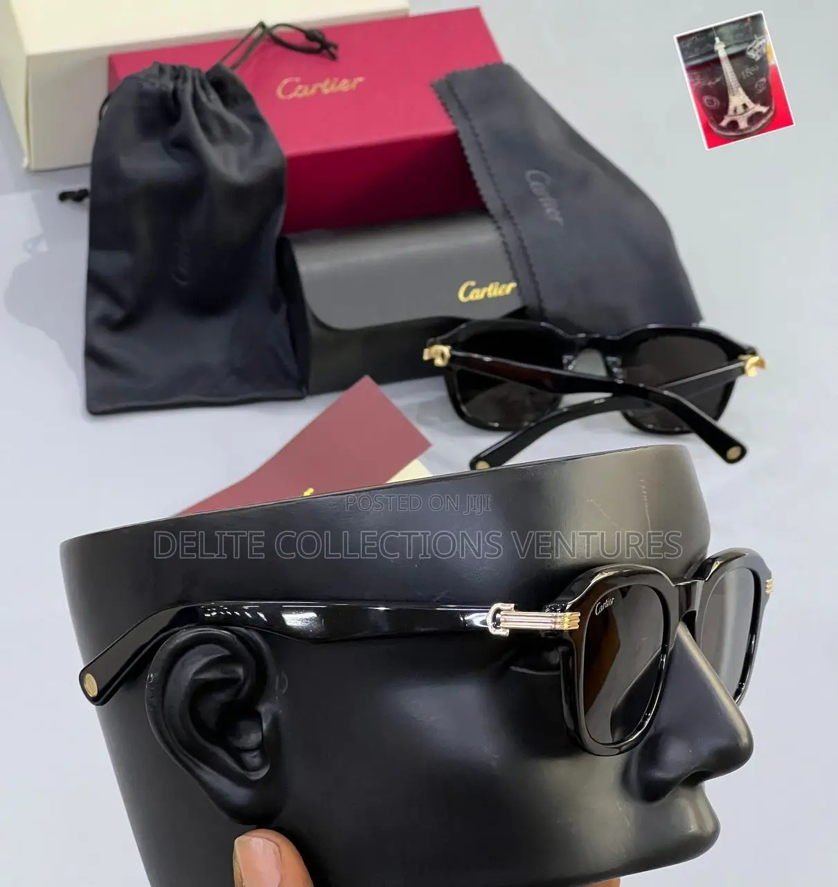 Black Original Cartier Glasses Available in Store in Ikoyi - Clothing ...