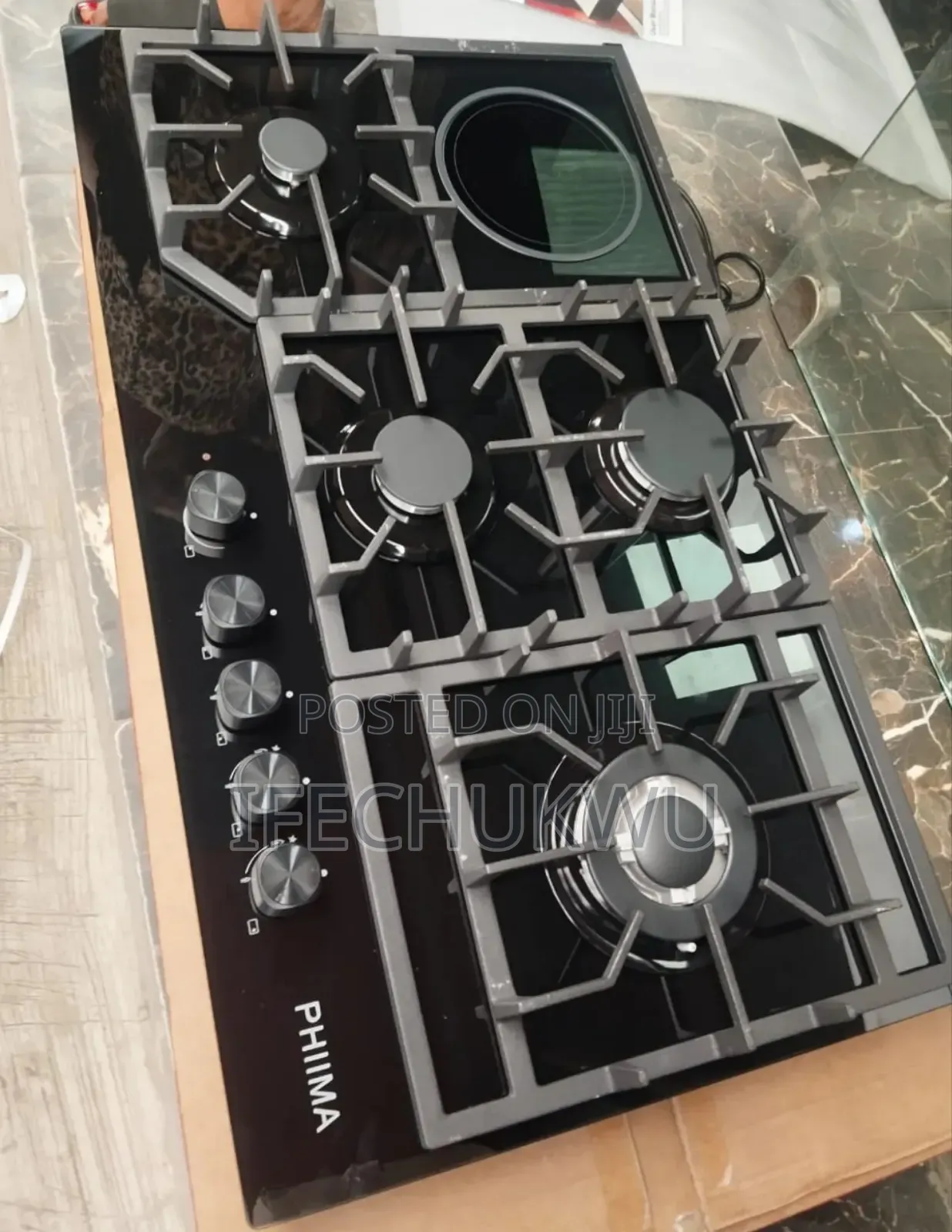 Original Phiima Latest New Design Built-in 4+1 Gas Electric Cooker in ...