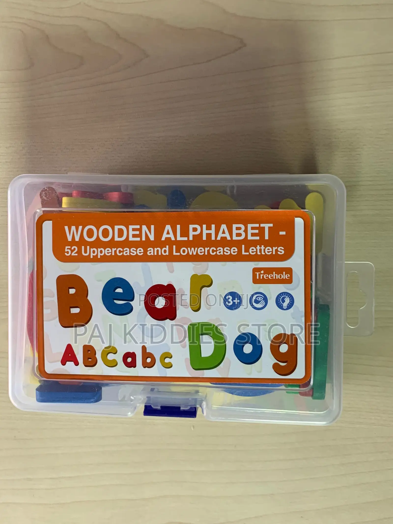 Wooden Alphabet Letter Set in Lekki - Toys, Games & Bikes, Paj Kiddies ...