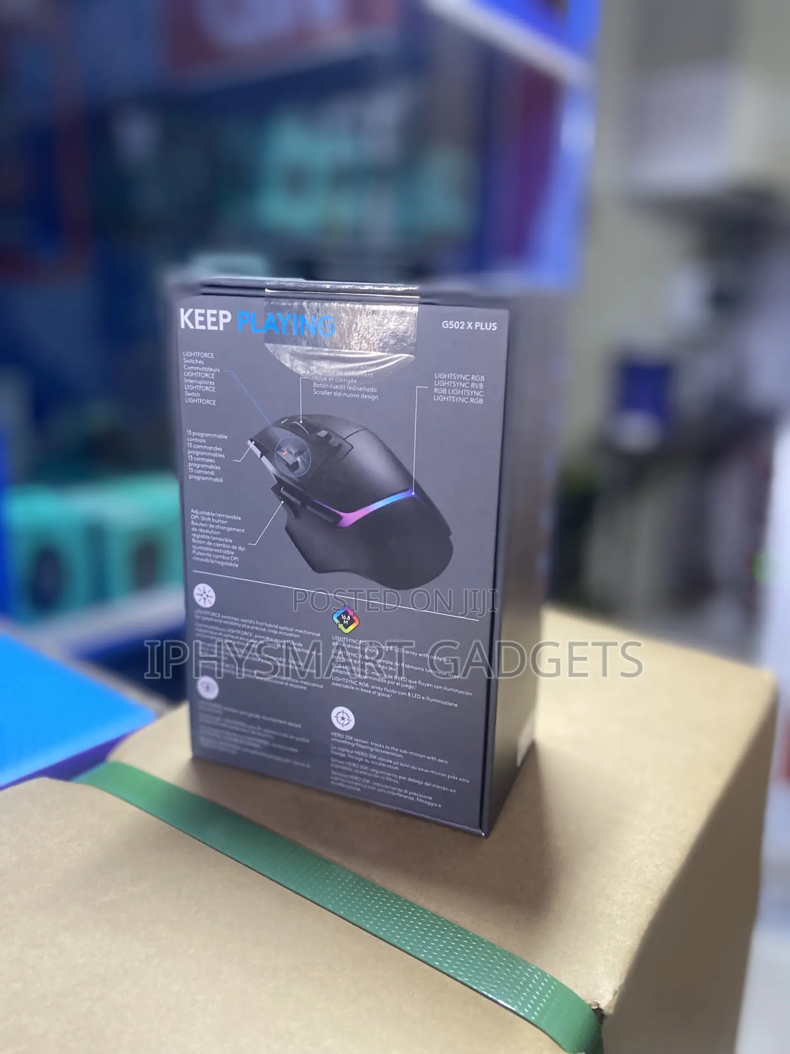 The Logitech G502 X Plus Wireless RGB Gaming Headset in Ikeja ...