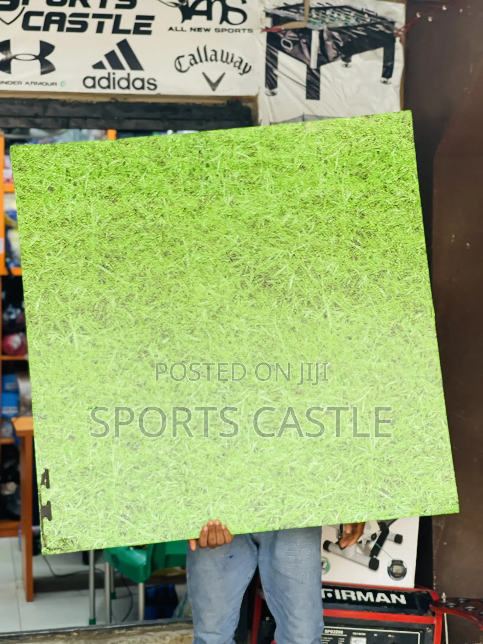 Interlock Mat With Artificial Grass Design (One Square Meter Per One ...