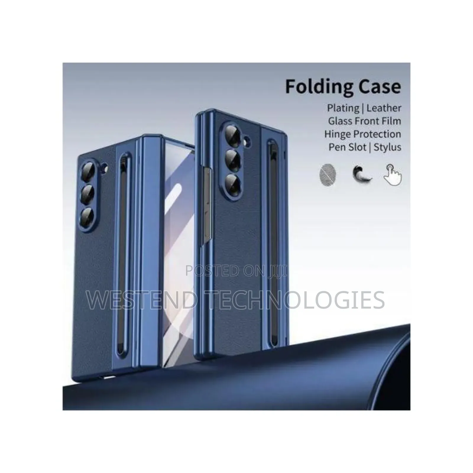 Samsung Galaxy Z Fold 7 Pouch S Pen Case With Tempered Glass for sale ...