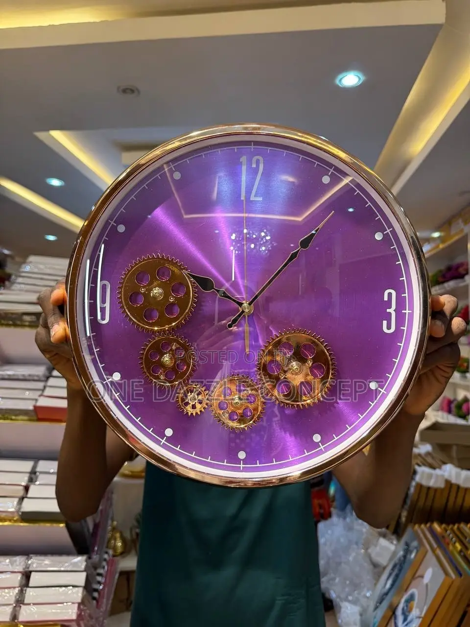 Chromatic Gear Wall Clock in Lagos Island (Eko) - Home Accessories, One ...