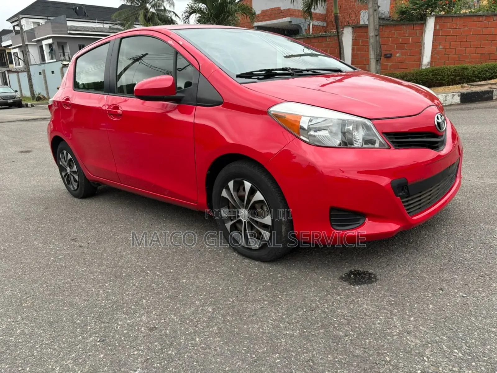 Toyota Yaris 2014 Red in Amuwo-Odofin - Cars, Mark Ameh | Jiji.ng