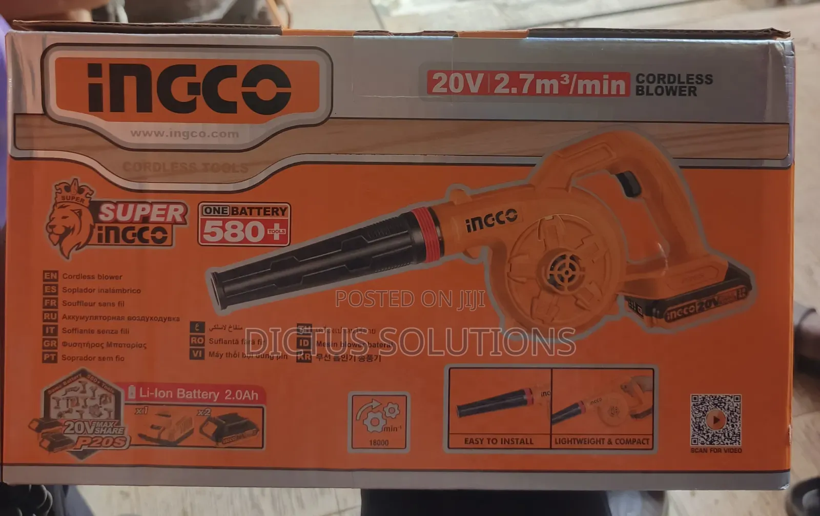 High Quality Cordless Rechargeable Hand Air Blower Machine for sale ...