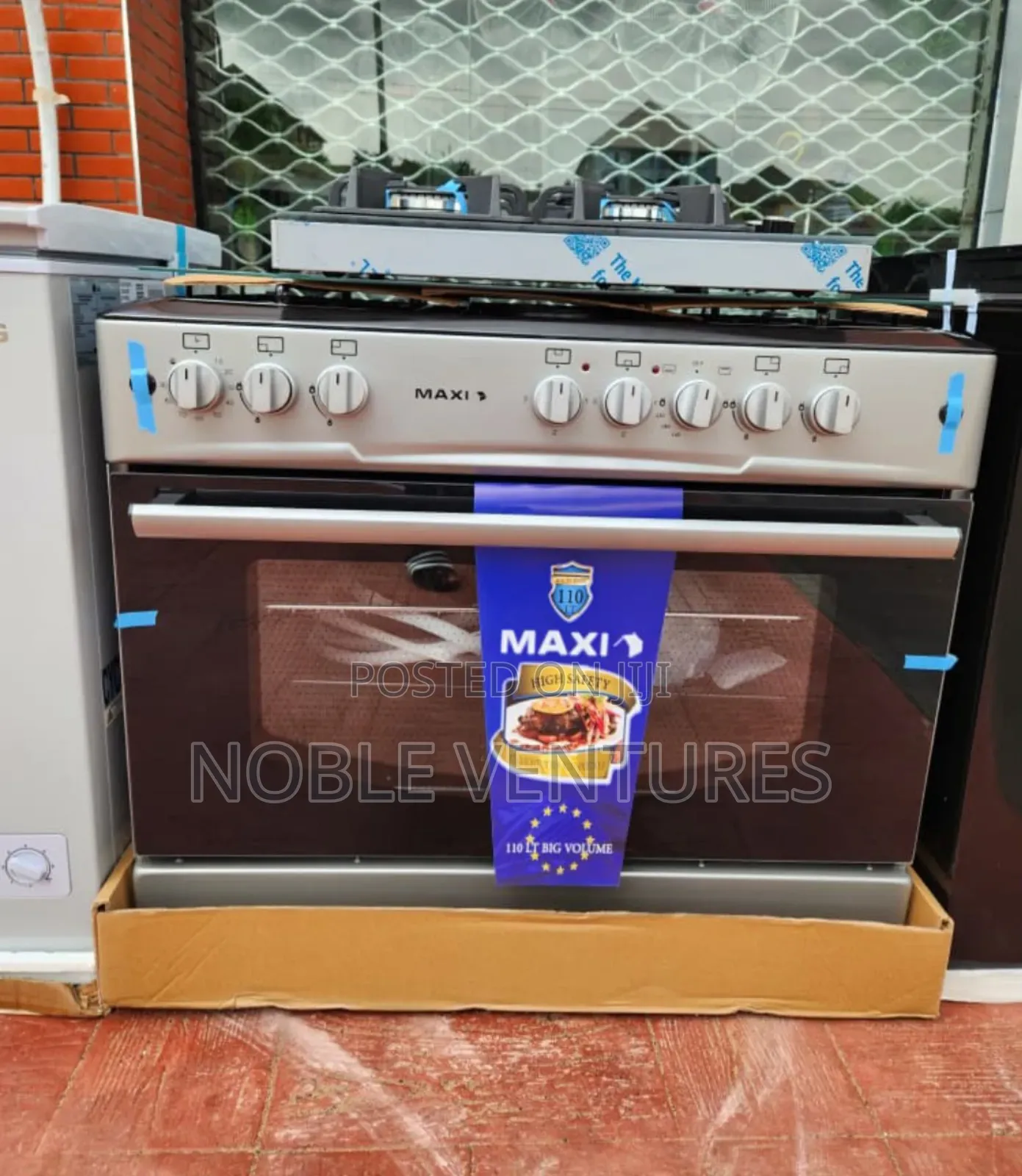 Maxi Hisense Freestand 5burner Gas Cooker 90x60cm 100%Copper for sale ...